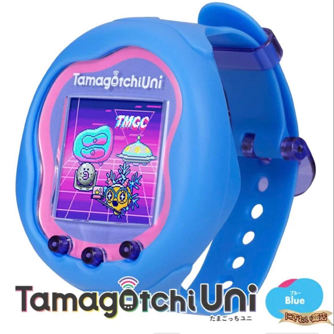 本日限り★Tamagotchi Uni blue たまごっち ユニ バンド付き