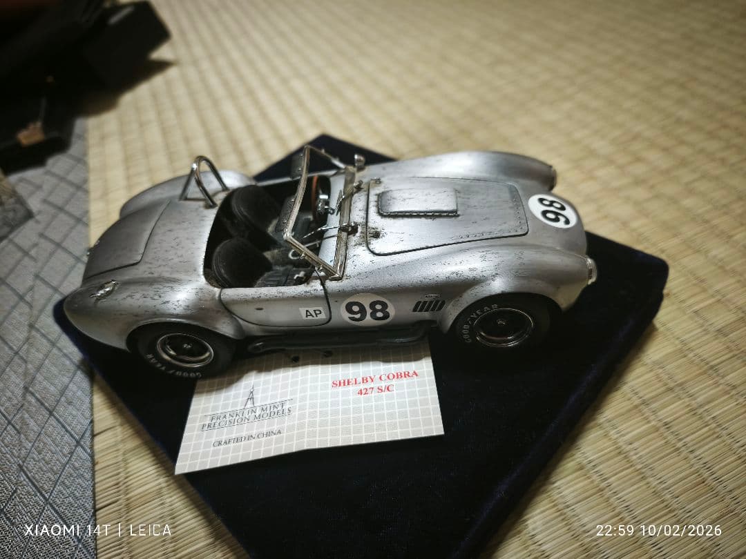 激レア絶版*フランクリンミント☆1/24*1966 Shelby Cobra42