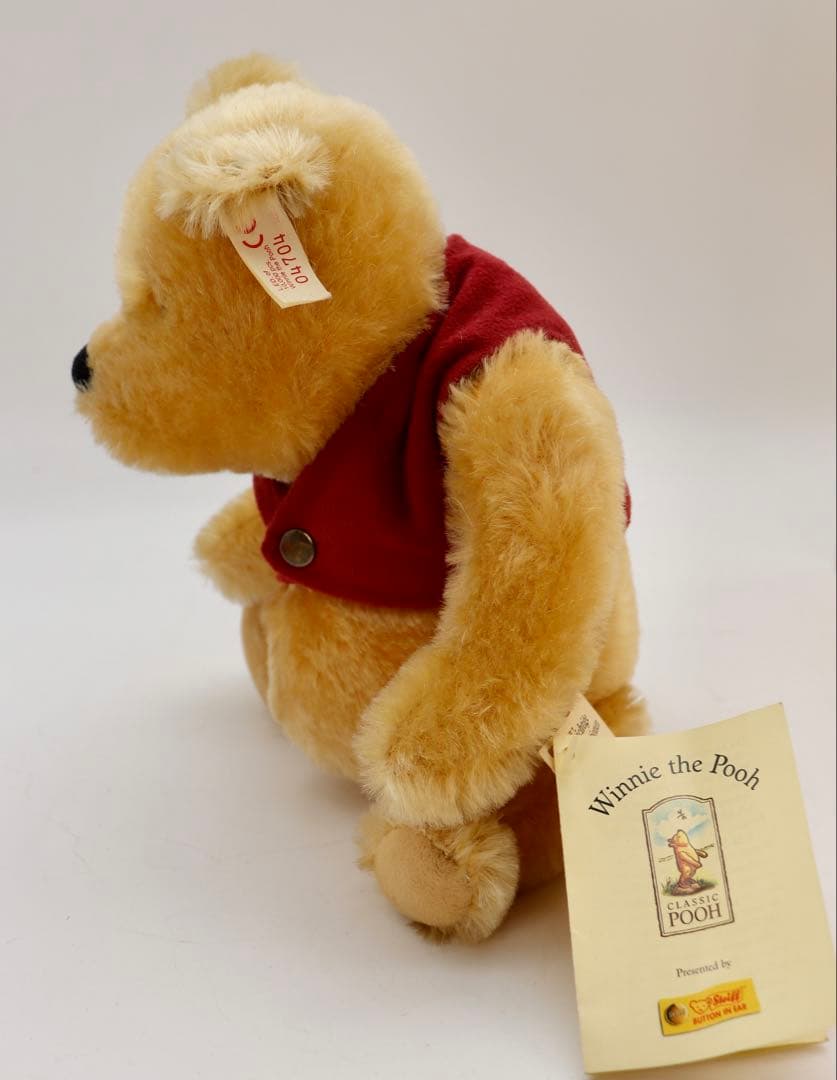 ぬいぐるみ・マスコット Winnie the Pooh Classic Pooh STEIFF 1999