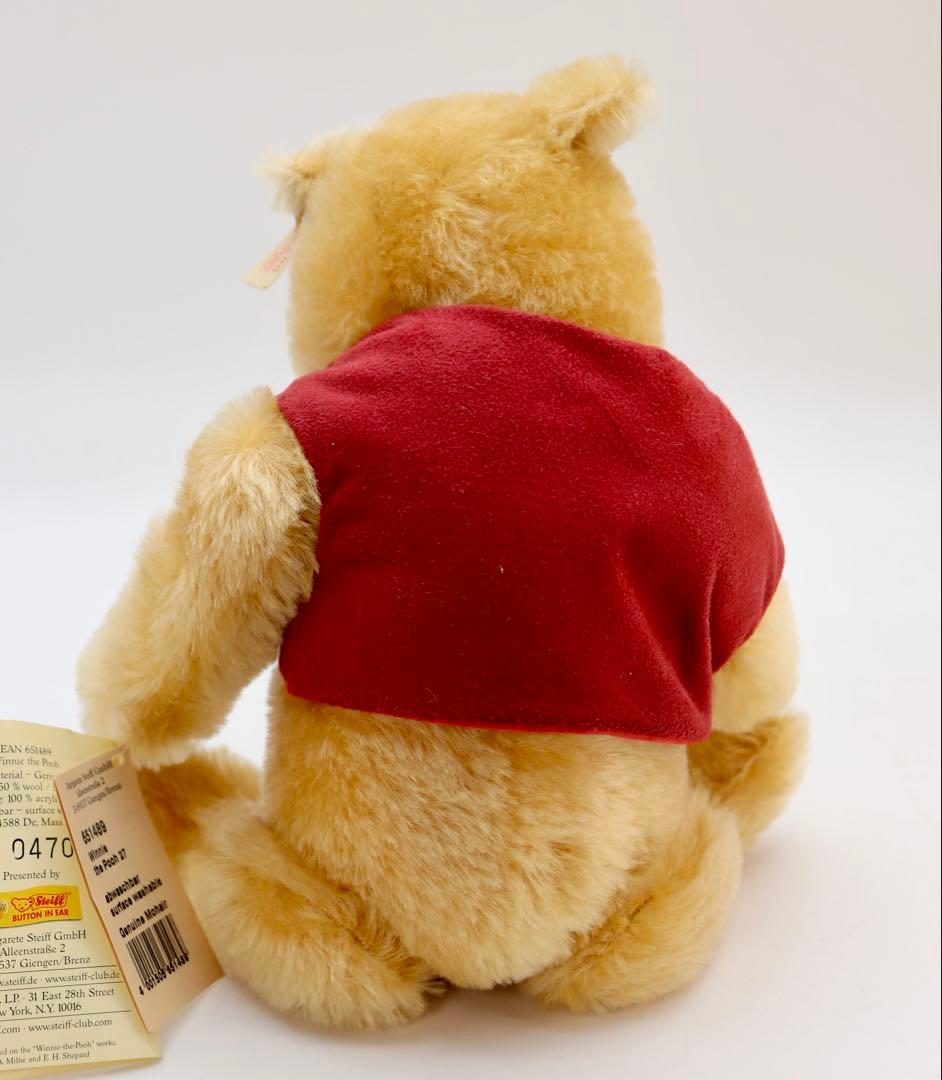 ぬいぐるみ・マスコット Winnie the Pooh Classic Pooh STEIFF 1999