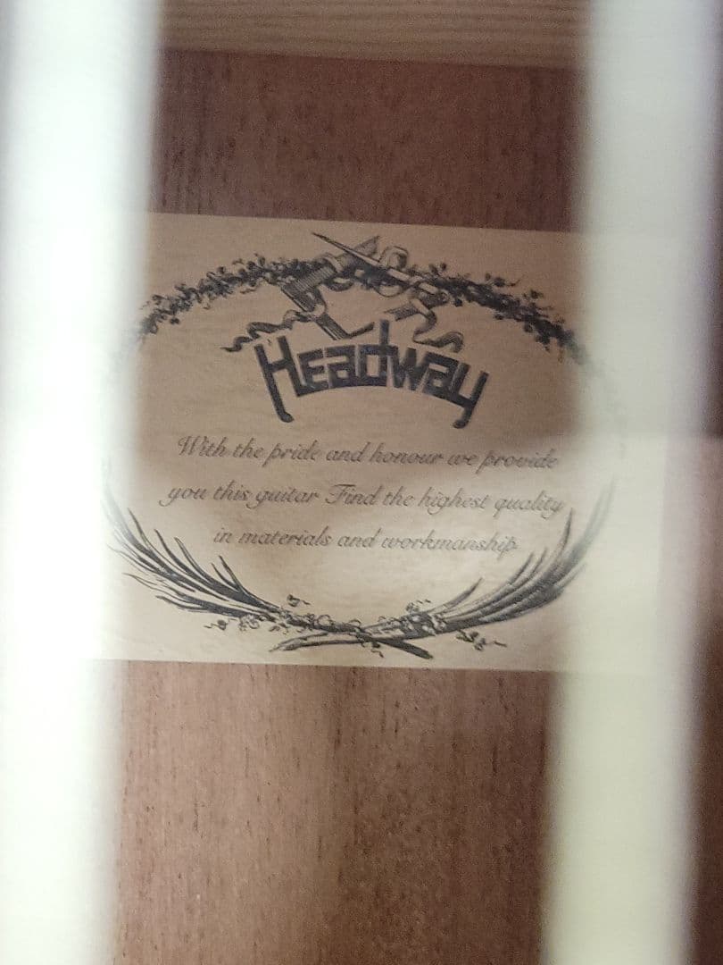 【国産ブランド】Headway アコースティックギター HCF-35S SB