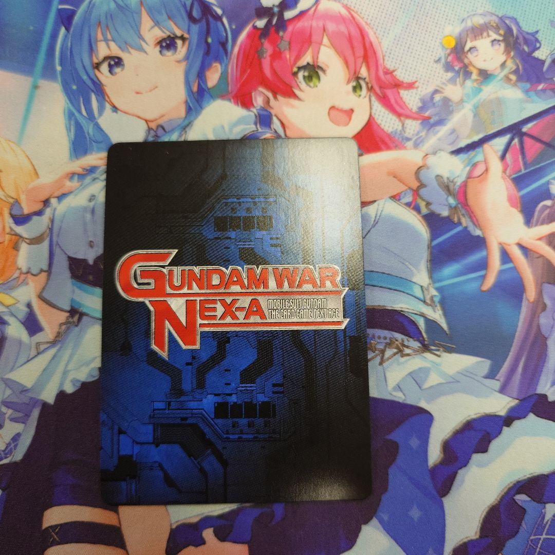 ガンダムウォー ネグザ 直筆サイン ガンダム試作3号機デンドロビウム