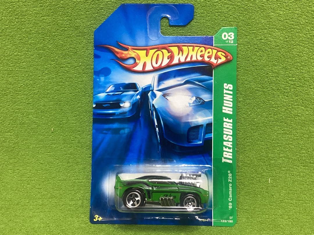 ホットウィール TREASURE HUNTS 新品 '69 CAMARO Z28