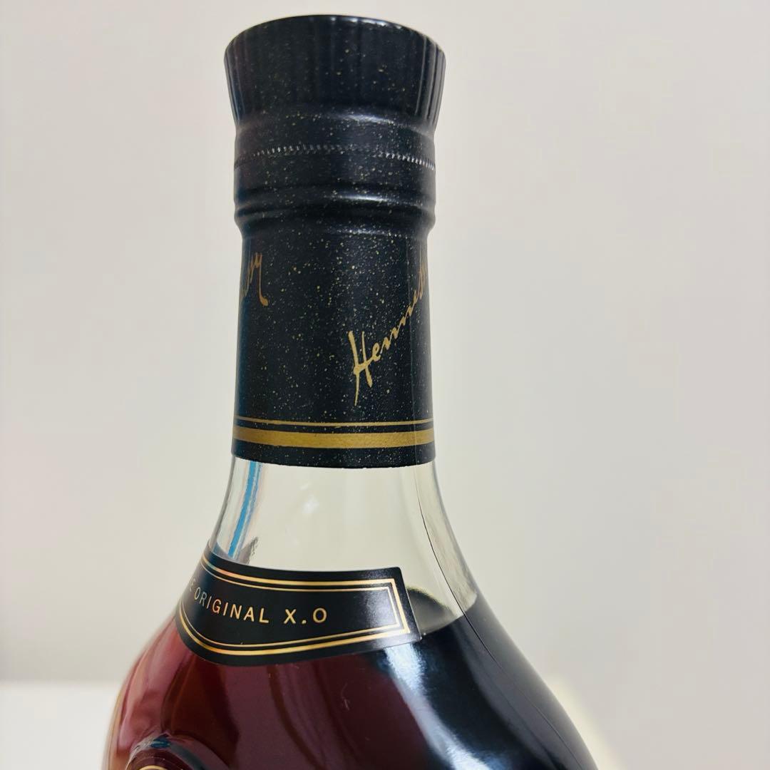 【新品・未開封】HennessyXOクリアボトルコニャック黒700ml箱有り