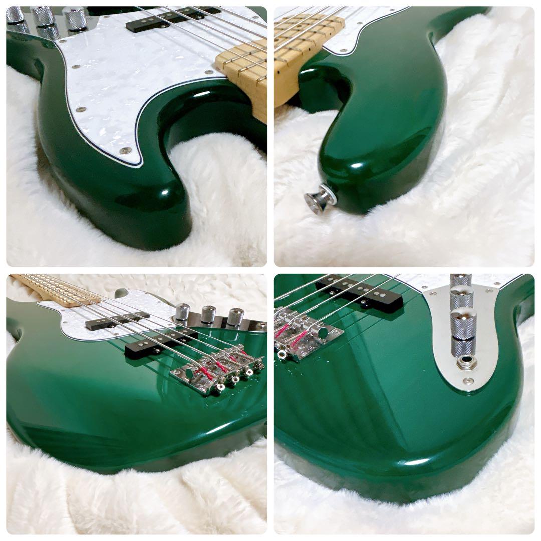 美品 SELDER JB-30 JAZZ BASS グリーン エレキベース
