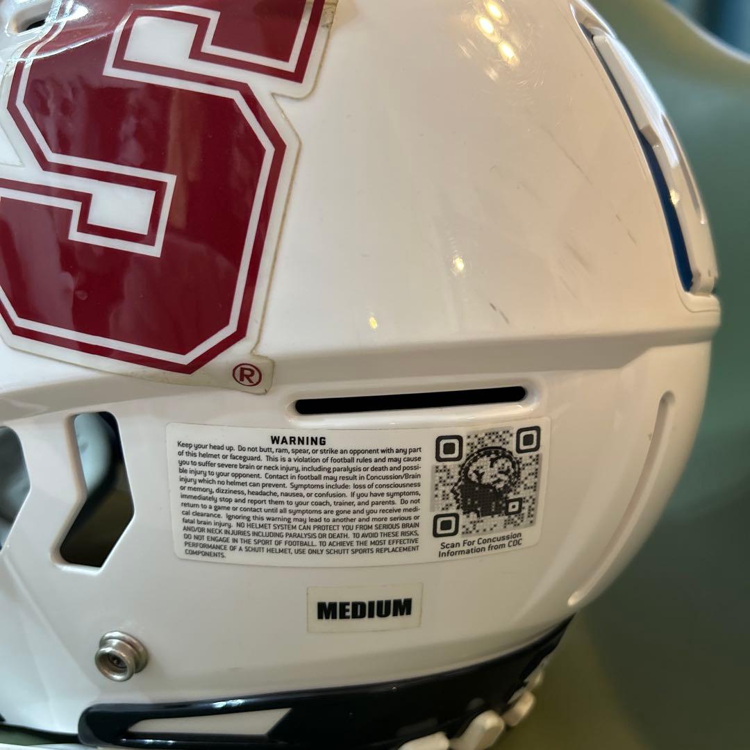 schutt F7スタンフォード大学オーセンティックヘルメット
