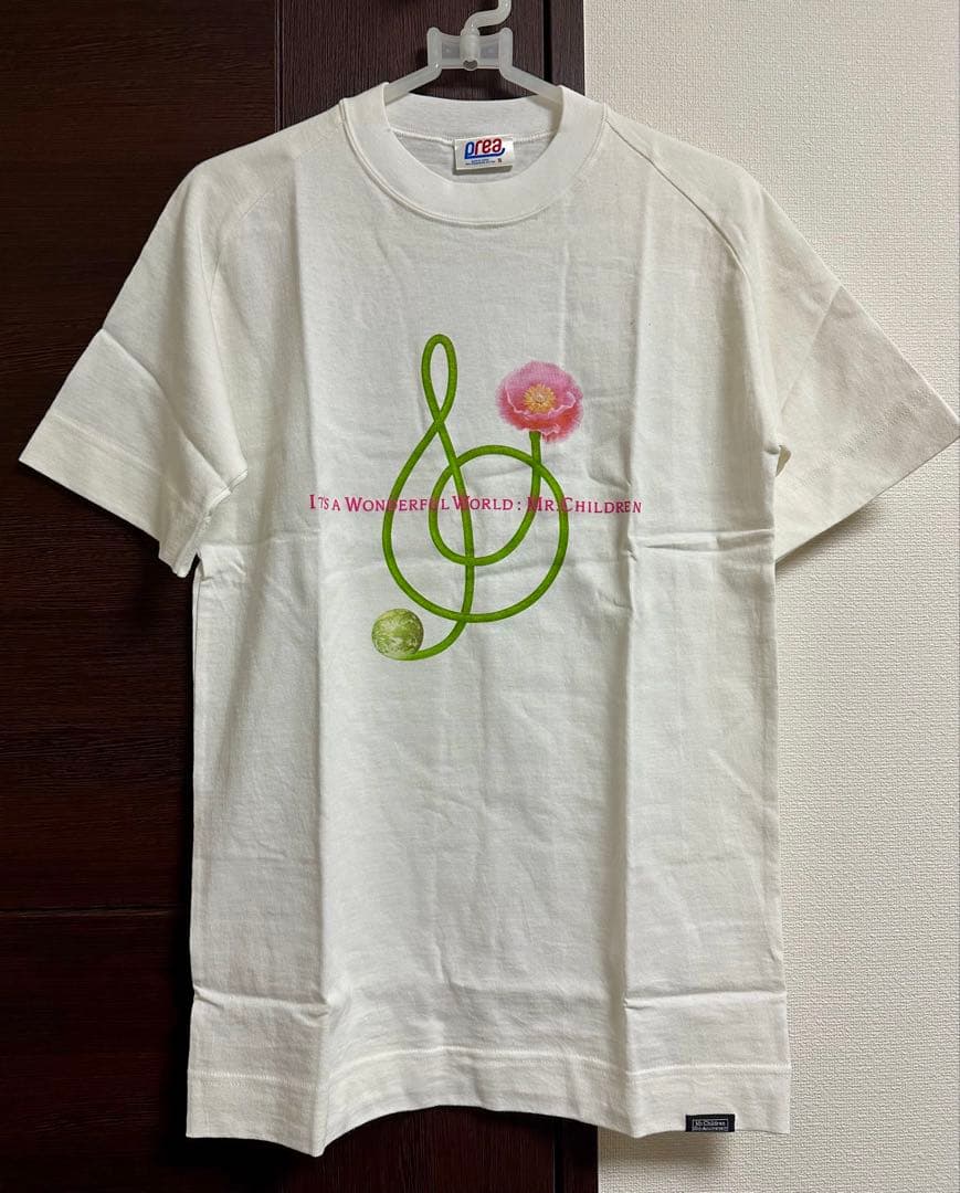 非売品Tシャツ　ミスチル　IT'S A WONDERFUL WORLD