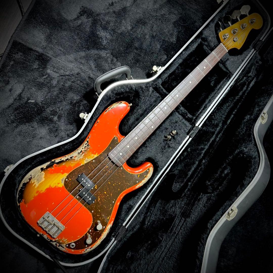 Fender PB62 マルチレイヤー　オールラッカー　ハードケース付