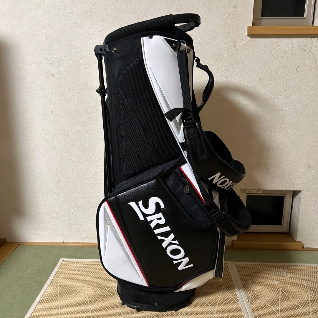 Srixon キャディバッグ ホワイト・ブラック