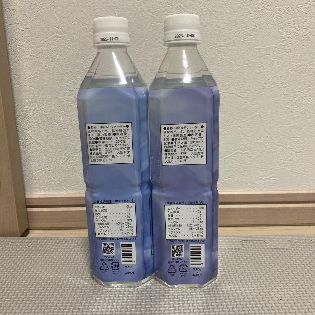 ライフエッセンス　エコウォーター　600ml✖️2本セット
