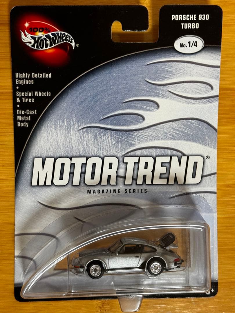 【100% HOTWHEELS 】Porsche930 turbo silver