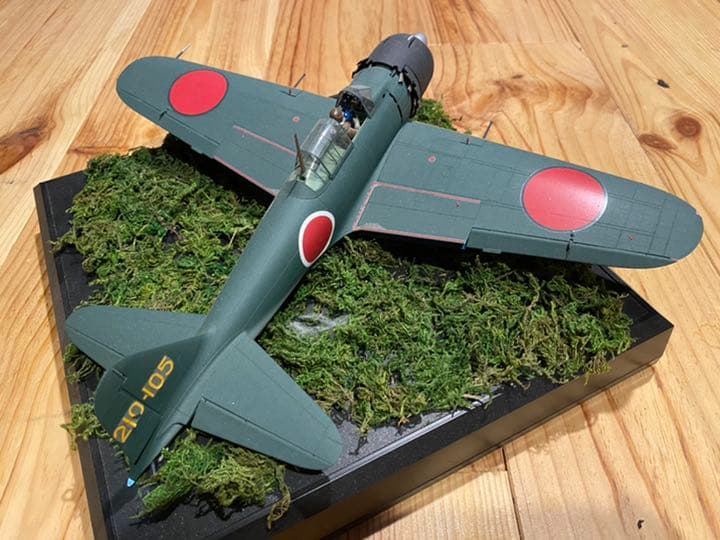 タミヤ　リアルサウンド零戦52型　塗装済み完全品