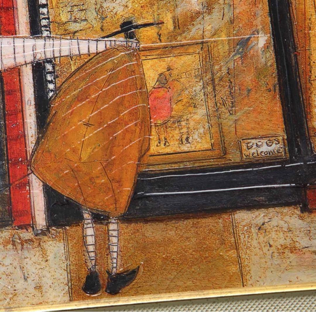 「あなたの住む街角で」 サムトフト アートパネル sam toft 絵画