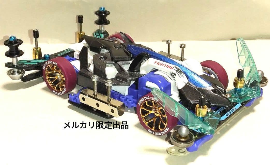 ミニ四駆　マッハフレーム　ブルーシャーシ　レーザーパーツ　純正のみ