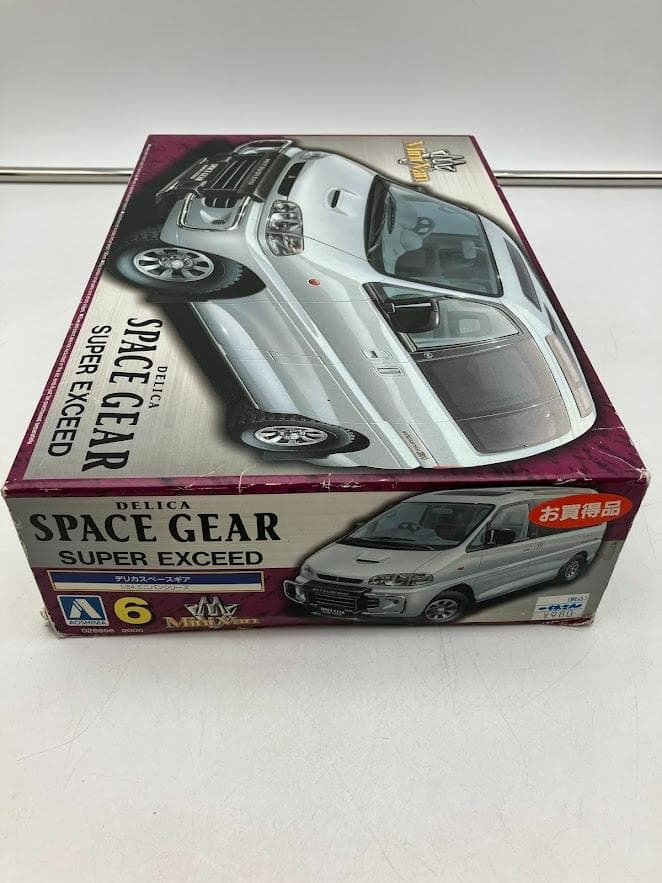 デリカSpace Gear Super Exceed 三菱　プラモデル
