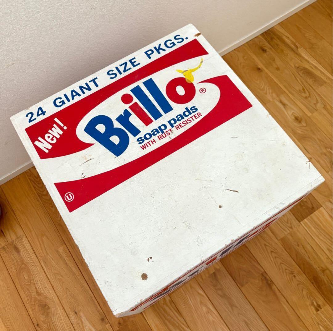 1990年代 アンディウォーホル Brillo Box ブリロボックス木製