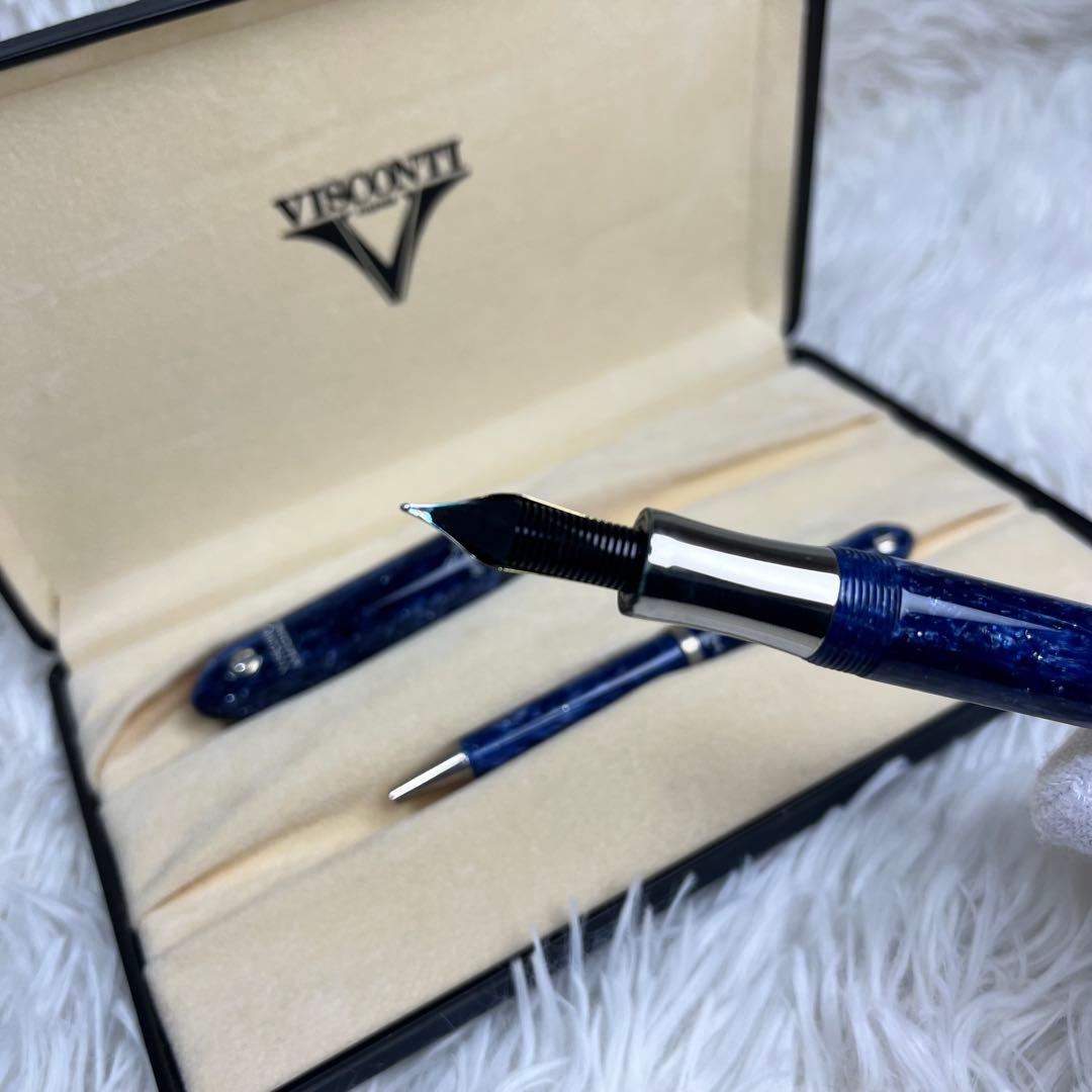 世界500本限定✨VISCONTI 万年筆とボールペン セット you&me
