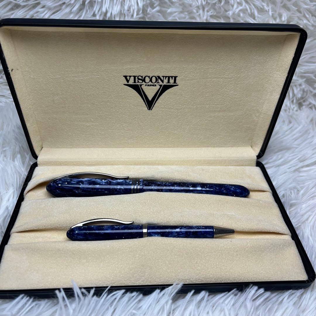 世界500本限定✨VISCONTI 万年筆とボールペン セット you&me