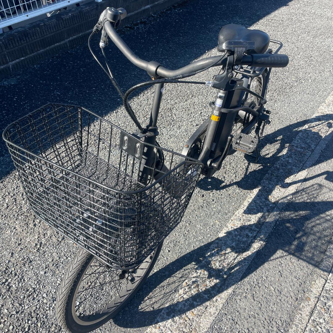 電動アシスト自転車 6段変速 20インチ 街乗り シティタイプ 手渡し 引取