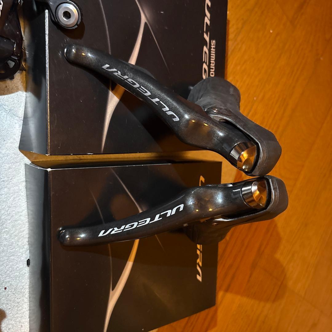 SHIMANO ULTEGRA デュラエース　クランクRD、STIレバーセット