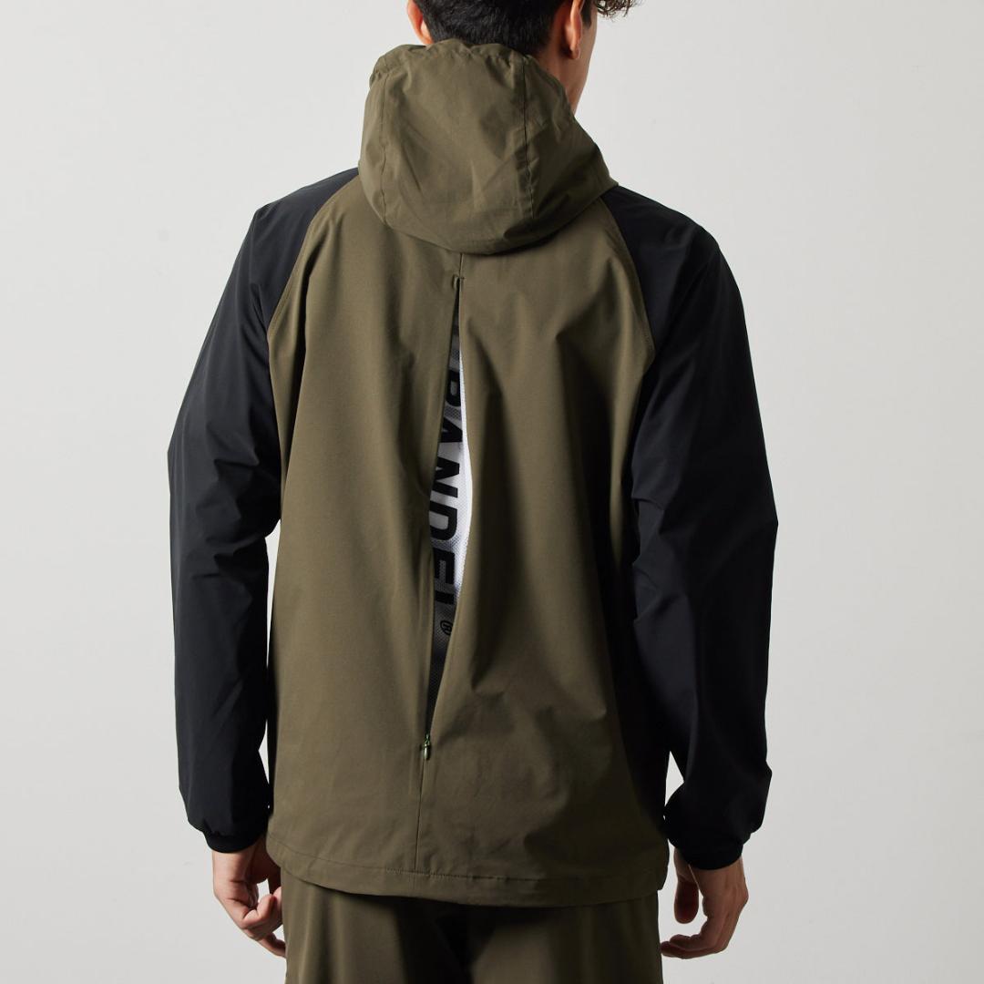 BANDEL フード付きジャケット セットアップ KHAKI×BLACK　新品