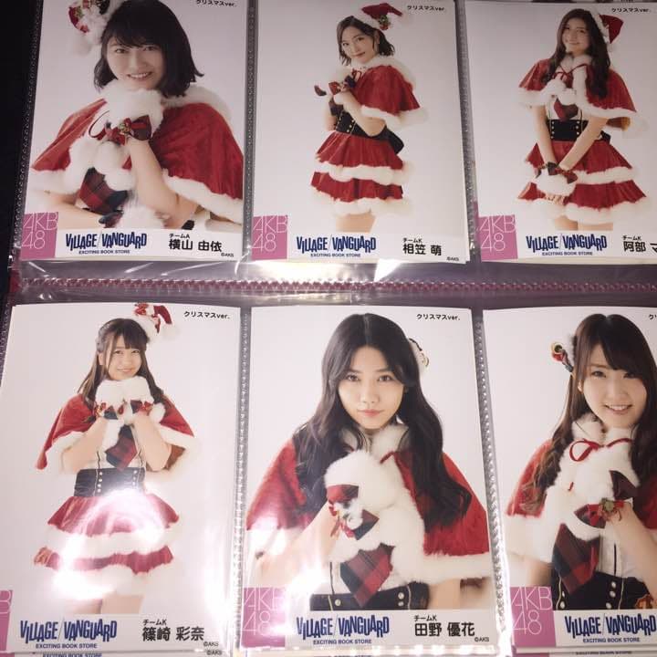 AKB48 ヴィレッジヴァンガード クリスマス 生写真 チームA チームK