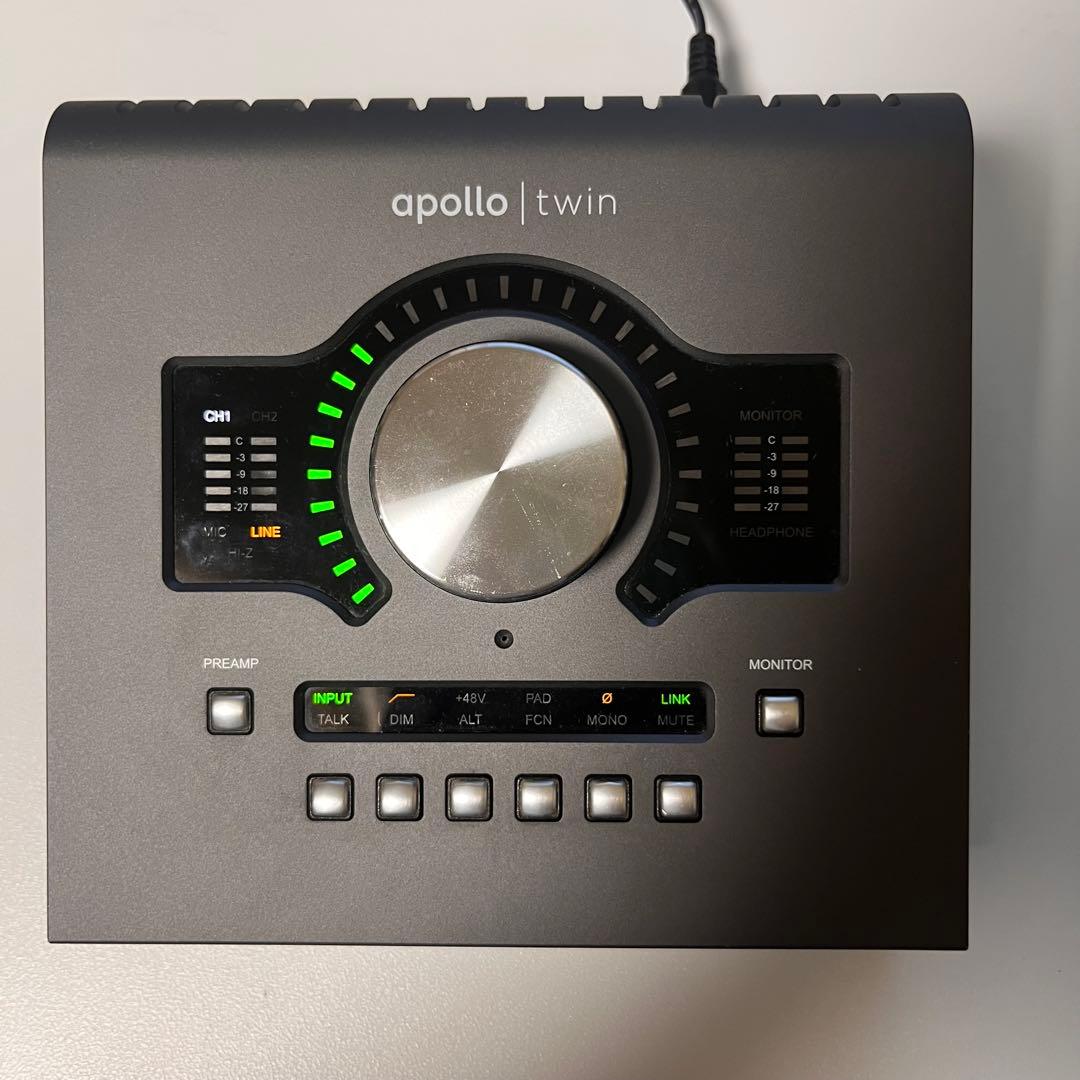 Apollo Twin duo MKⅡオーディオインターフェイス