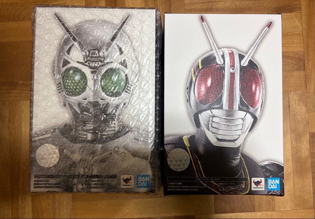 真骨彫製法　仮面ライダーBLACK & シャドームーン