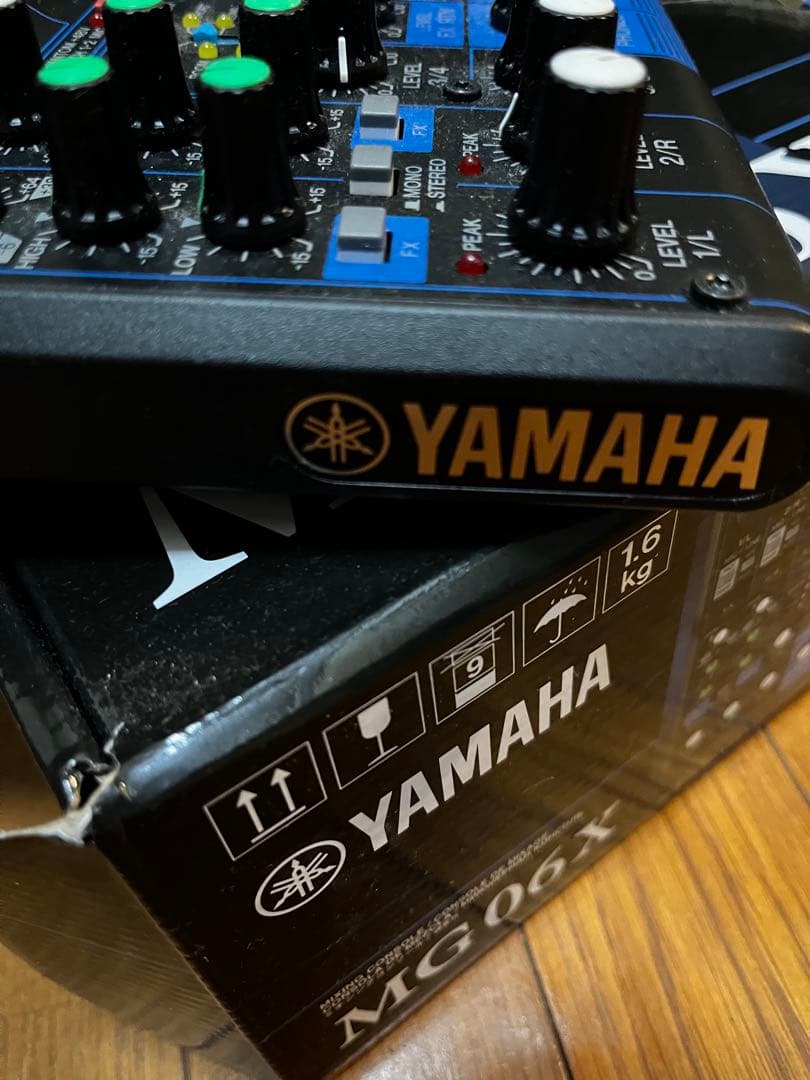YAMAHA MG06X ミキサー(説明書/箱(破れあり)付き)