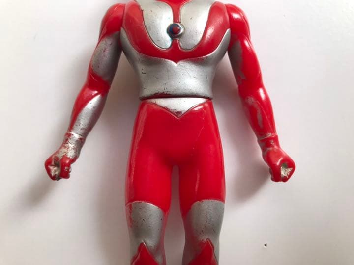 円谷プロ 1988年 MADE IN JAPAN ウルトラマン ソフビフィギュア