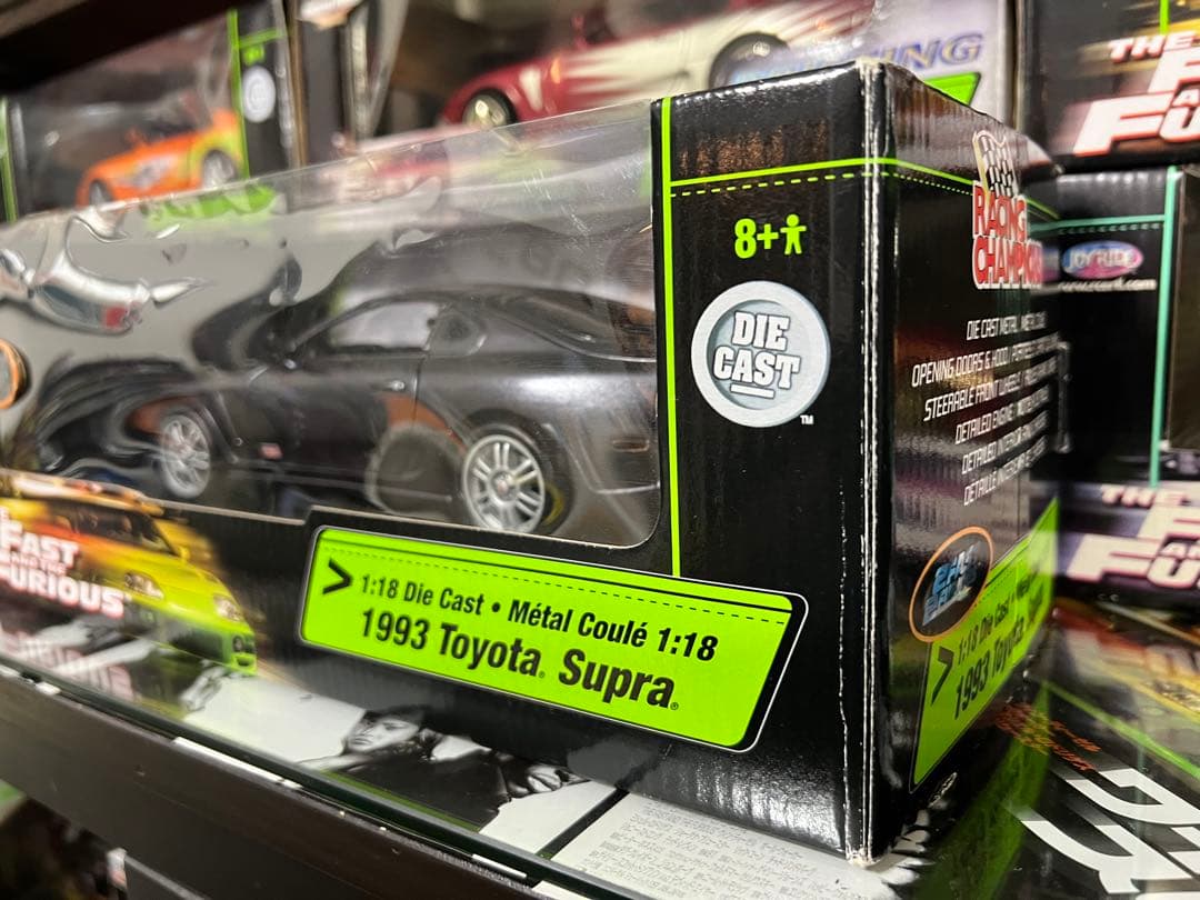 ミニカー FAST&FURIOUS 1993 Toyota Supra 1/18
