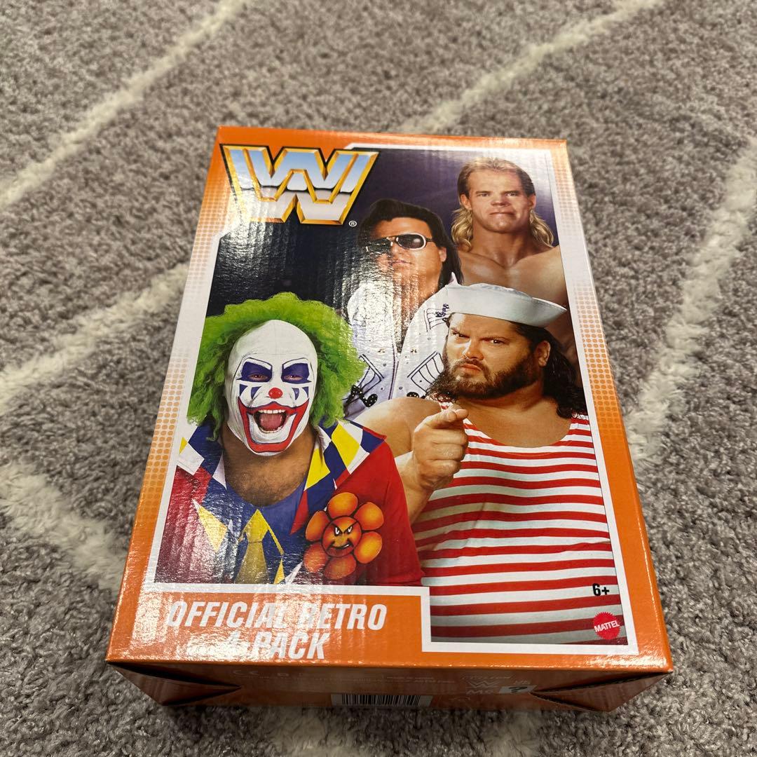 WWE MATTEL RETRO 4-Pack フィギュアセット