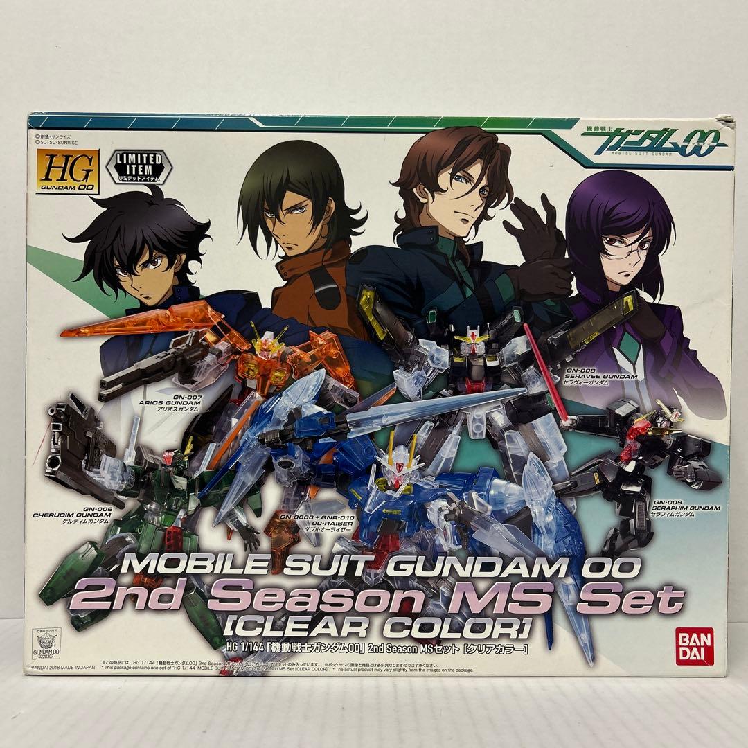HG 機動戦士ガンダム00 2nd season MSセット【クリアカラー】