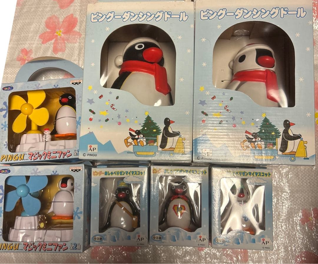 昭和レトロ　豪華　PINGU ピングー　7個まとめ売り　バンプレスト　希少