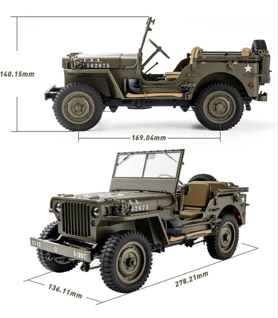Fms Rochobby RC 車 1/12 1941 MB ウィリス