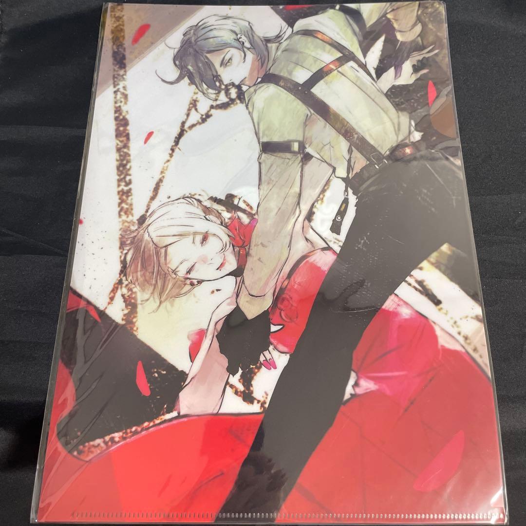 ジャックジャンヌ　アニメイト限定セット　クリアファイル　缶バッジ　高科更文　睦実