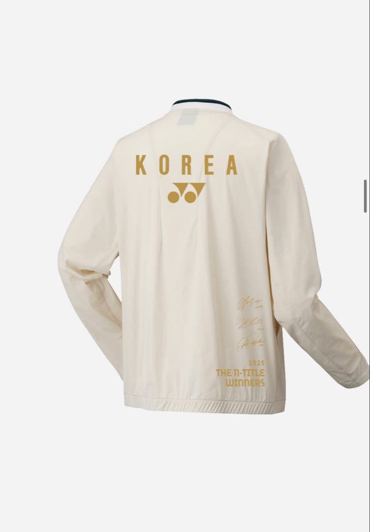 YONEX KOREA ジップアップジャケット