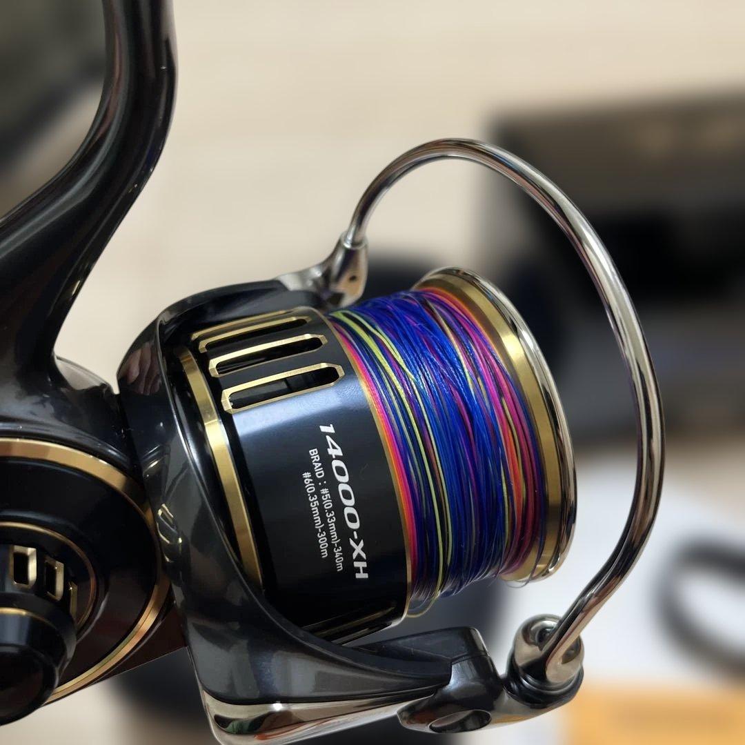 DAIWA SALTIGA 14000-XH スピニングリール
