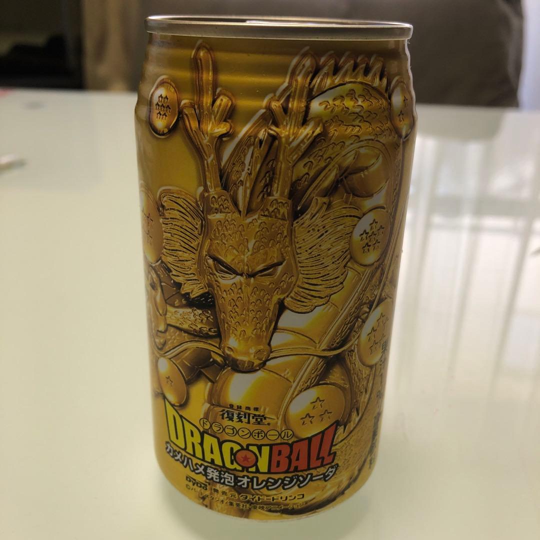 ドラゴンボール 神龍 オレンジソーダ缶
