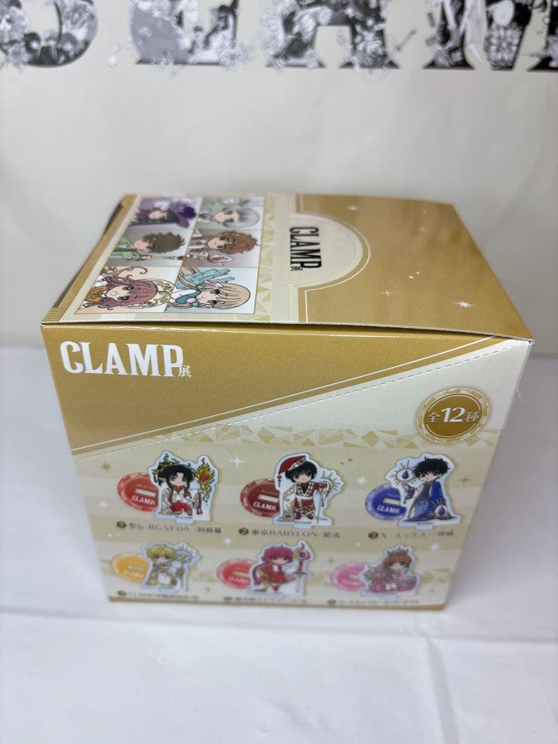 CLAMP展　カンバッチ　ミニスタンド　コンプリート