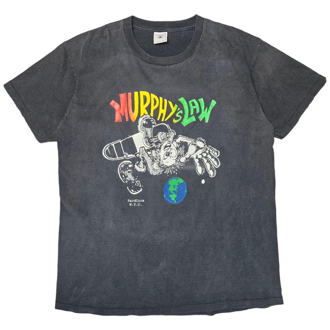 90sDELTA　MurphysLaw　ビッグプリントTシャツ　マーフィーズロウ