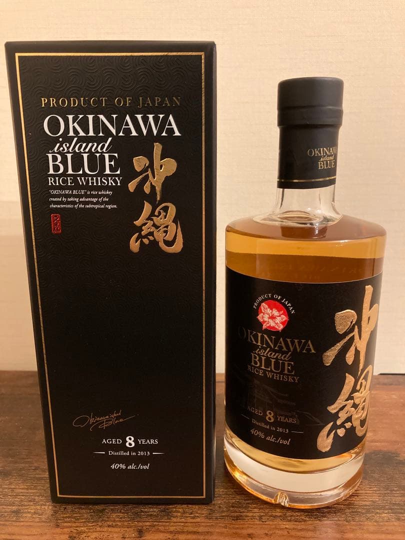 OKINAWA BLUE 8年 ウイスキー 定価13,200円