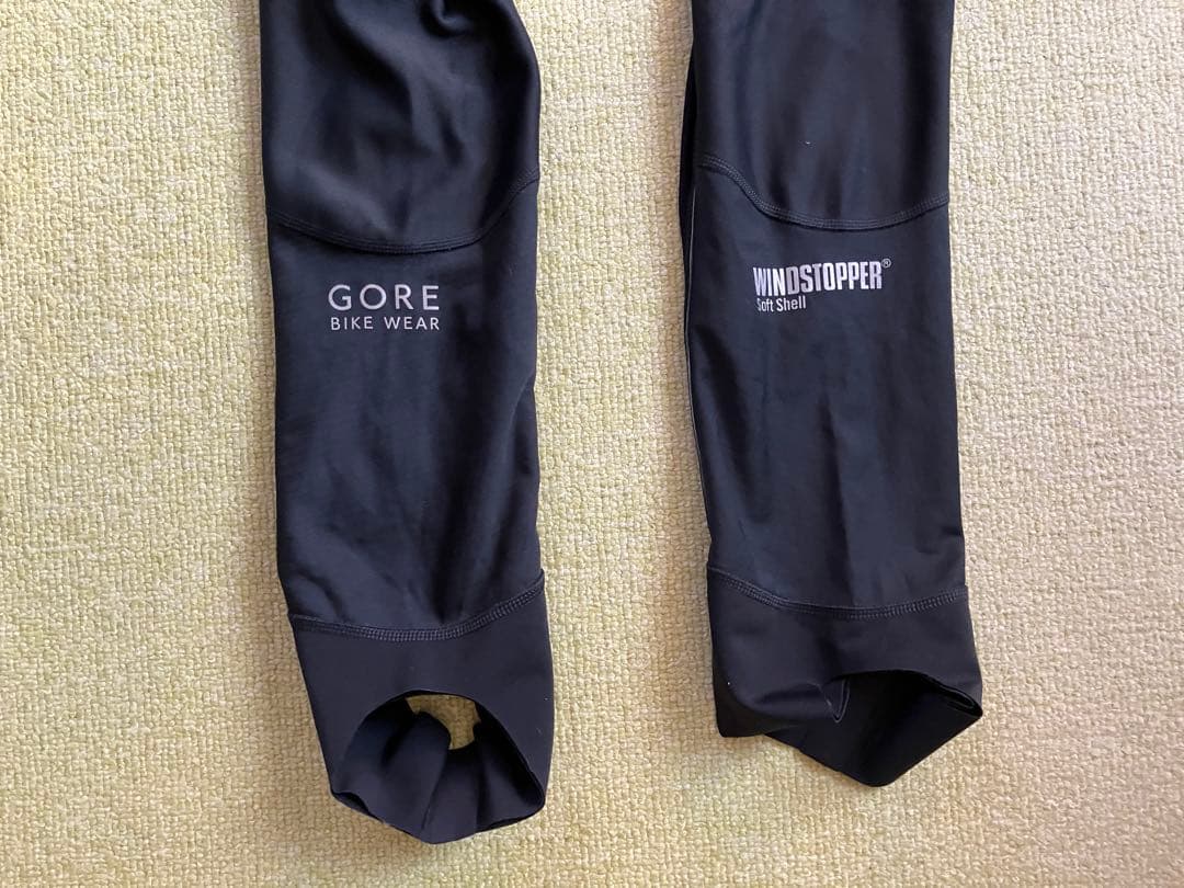 GORE /ゴア　WINDSTOPPER ビブタイツ ブラック