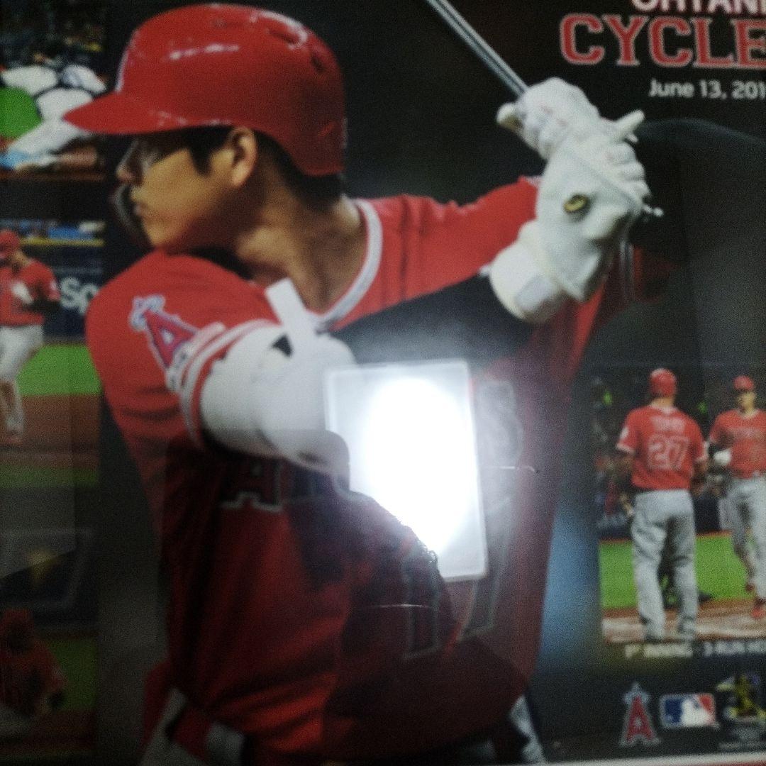 2019年大谷翔平MLB日本人初サイクルヒットフォトミント　1000枚の15番目