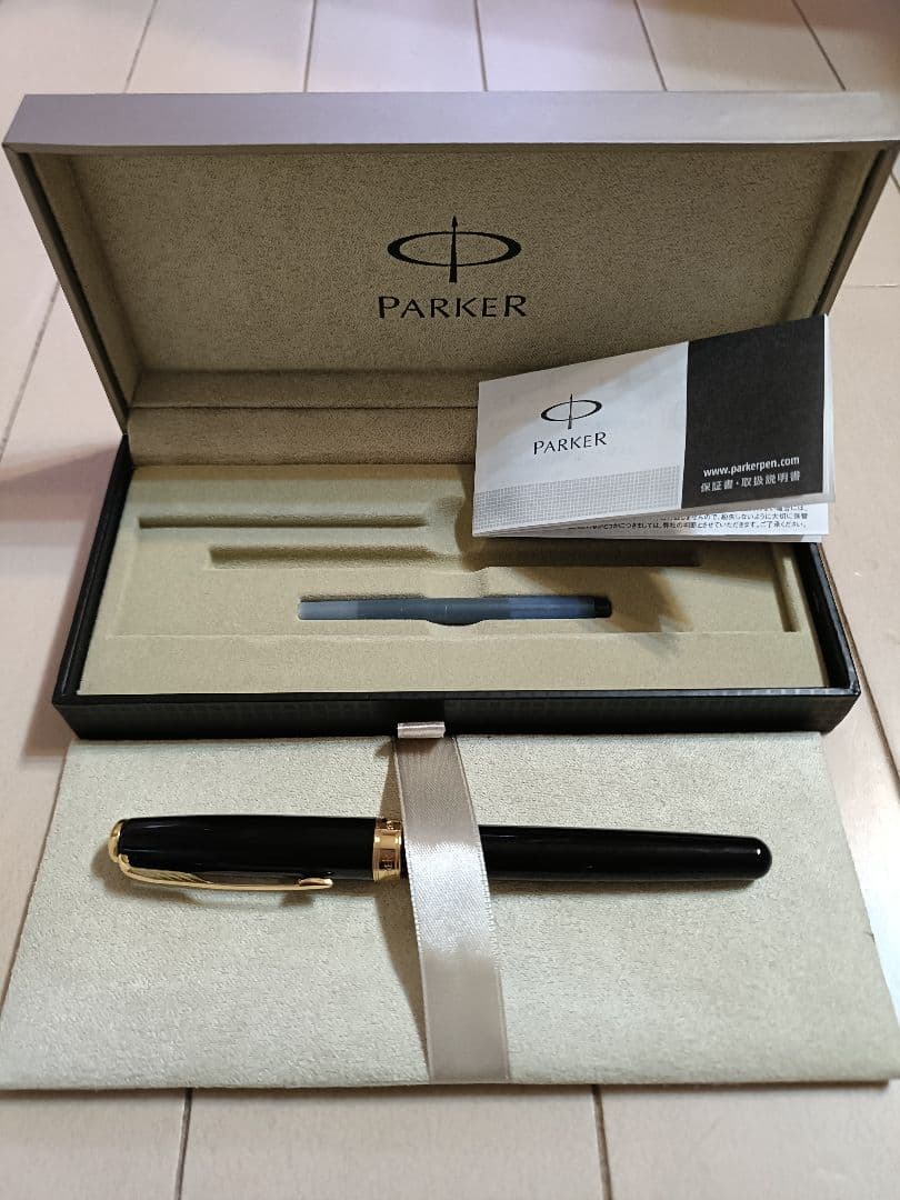 Parker 万年筆 ソネット　黒