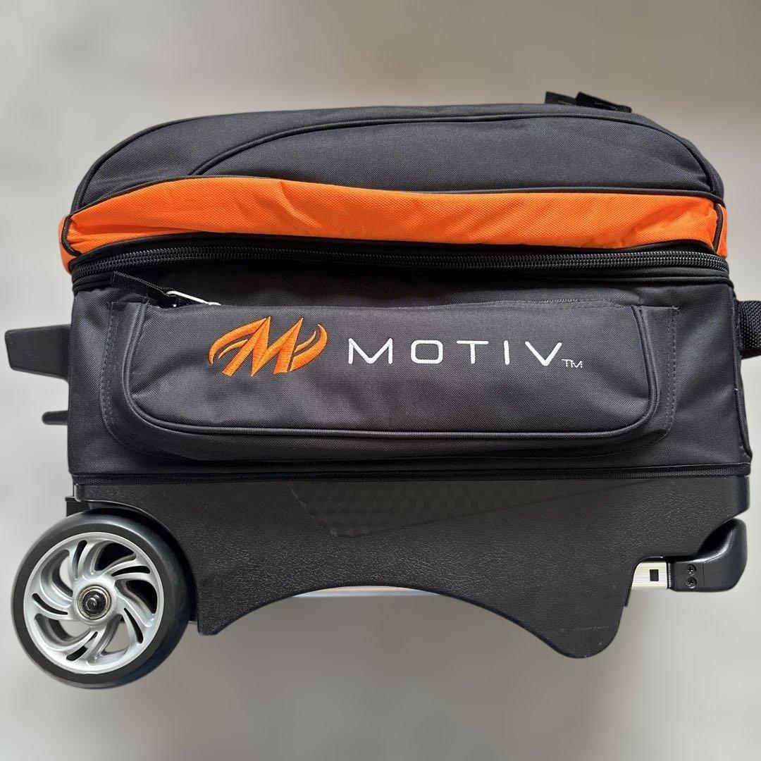 MOTIV モーティブ　ボウリングバッグ 2個用 付属品付　キャリー　キャスター