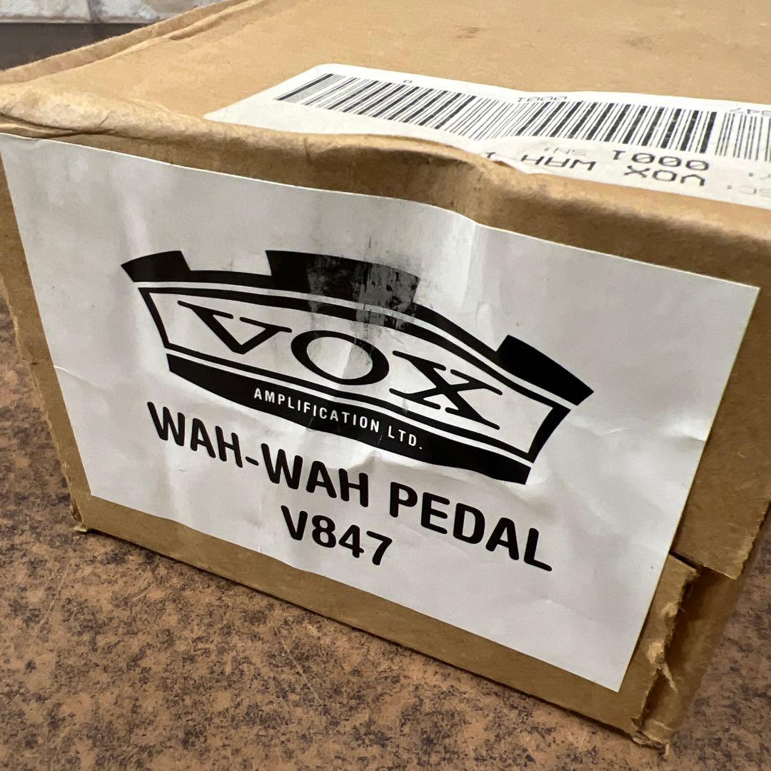 D3【未開封品】 VOX WAH-WAH PEDAL V847 ワウペダル