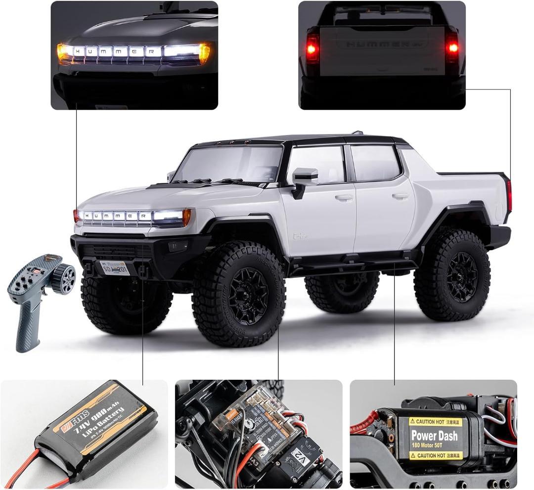 【新品】FMS 1:18 FCX18 Hummer EV ピックアップトラック
