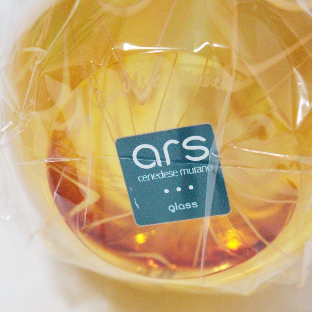 新品 アルスチェネデーゼ 16.5万 ムラーノガラスフクロウ ヴェネチアンガラス