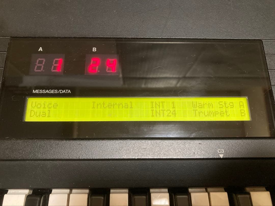 YAMAHA DX7Ⅱ-FD シンセサイザー キーボード ヤマハ 0711